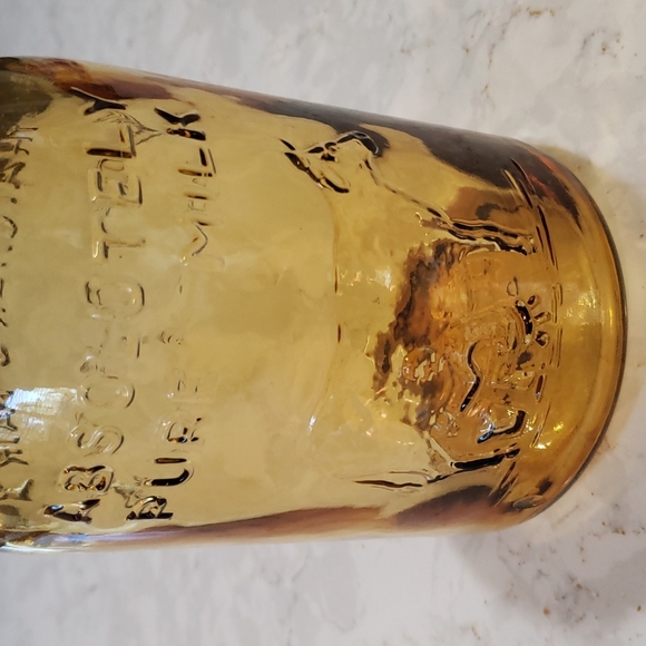 Other | Vintage Thatchers Dairy Amber Milk Bottle | Poshmark